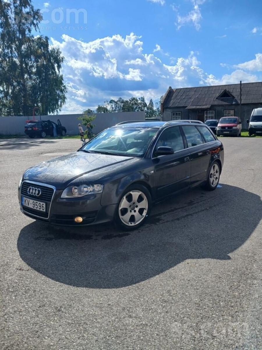 Grey Audi A4 2007 in Preili, with an engine capacity of 2.00 L and mileage of 342 thousand km for 2950 €, photo 5 on AUTOMOTO.COM.LV