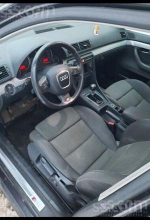 Grey Audi A4 2007 in Preili, with an engine capacity of 2.00 L and mileage of 342 thousand km for 2950 €, photo 8 on AUTOMOTO.COM.LV