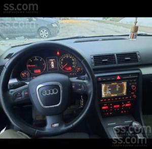 Grey Audi A4 2007 in Preili, with an engine capacity of 2.00 L and mileage of 342 thousand km for 2950 €, photo 9 on AUTOMOTO.COM.LV