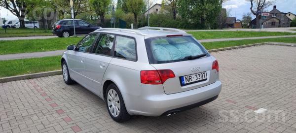 Pelēks Audi A4 2007 Cēsis, ar dzinēja tilpumu 2.00 L un nobraukumu 304 tūkst. km par 3800 €, foto 4 vietnē AUTOMOTO.COM.LV