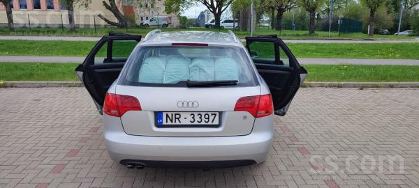 Pelēks Audi A4 2007 Cēsis, ar dzinēja tilpumu 2.00 L un nobraukumu 304 tūkst. km par 3800 €, foto 7 vietnē AUTOMOTO.COM.LV