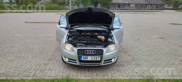 Pelēks Audi A4 2007 Cēsis, ar dzinēja tilpumu 2.00 L un nobraukumu 304 tūkst. km par 3800 €, foto 8 vietnē AUTOMOTO.COM.LV