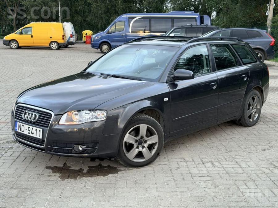 Серый Ауди А4 2007 в Лиепая, объемом двигателя 1.90 л и пробегом 240 тыс. км за 4000 €, фото 4 на AUTOMOTO.COM.LV