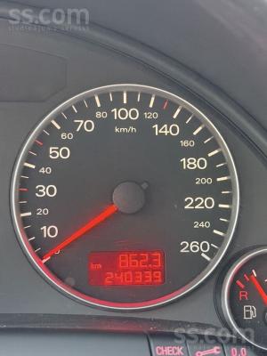 Серый Ауди А4 2007 в Лиепая, объемом двигателя 1.90 л и пробегом 240 тыс. км за 4000 €, фото 13 на AUTOMOTO.COM.LV
