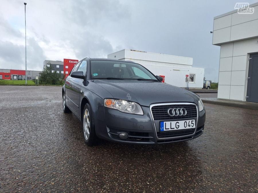 Grey Audi A4 2007 in Telschi, with an engine capacity of 2.00 L and mileage of 333 thousand km for 3100 €, photo 1 on AUTOMOTO.COM.LV