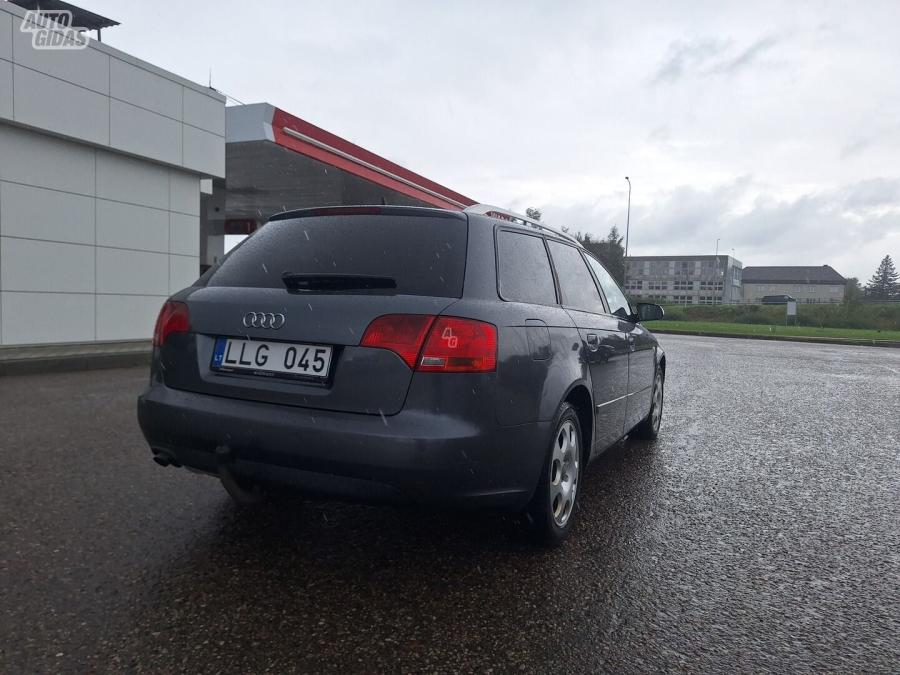Grey Audi A4 2007 in Telschi, with an engine capacity of 2.00 L and mileage of 333 thousand km for 3100 €, photo 8 on AUTOMOTO.COM.LV