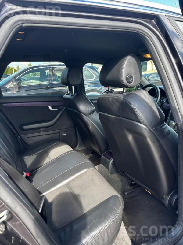 Grey Audi A4 2007 in Jelgava, with an engine capacity of 2.70 L and mileage of 363 thousand km for 2650 €, photo 9 on AUTOMOTO.COM.LV