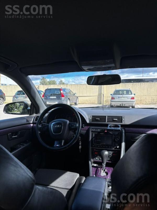 Grey Audi A4 2007 in Jelgava, with an engine capacity of 2.70 L and mileage of 363 thousand km for 2650 €, photo 11 on AUTOMOTO.COM.LV