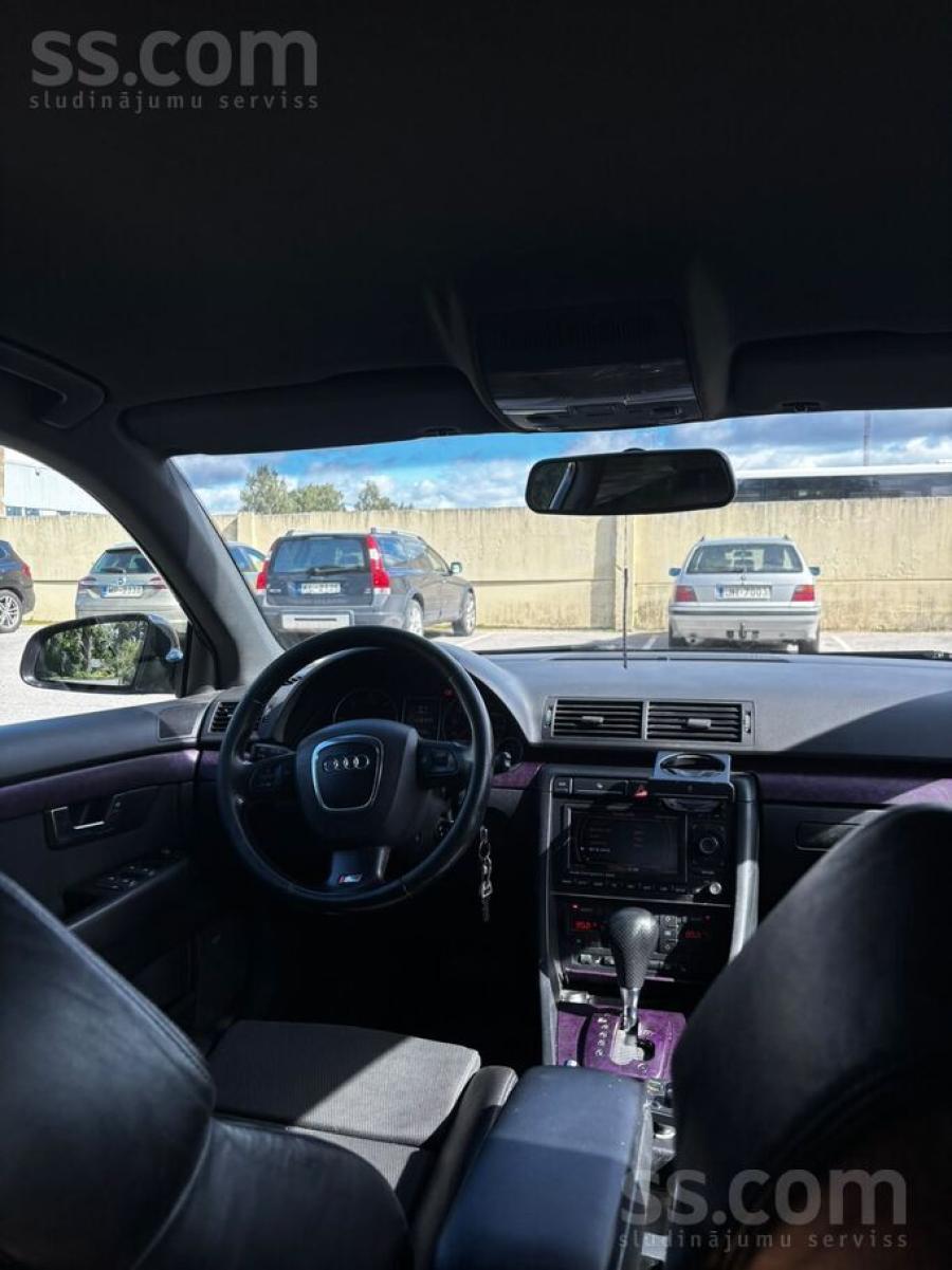 Grey Audi A4 2007 in Jelgava, with an engine capacity of 2.70 L and mileage of 363 thousand km for 2650 €, photo 11 on AUTOMOTO.COM.LV