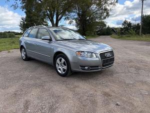 Grey Audi A4 2007 in Utena, with an engine capacity of 1.99 L and mileage of 285 thousand km for 2799 €, photo 3 on AUTOMOTO.COM.LV