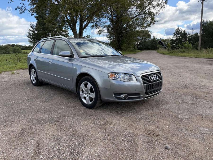Grey Audi A4 2007 in Utena, with an engine capacity of 1.99 L and mileage of 285 thousand km for 2799 €, photo 3 on AUTOMOTO.COM.LV