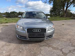 Grey Audi A4 2007 in Utena, with an engine capacity of 1.99 L and mileage of 285 thousand km for 2799 €, photo 4 on AUTOMOTO.COM.LV