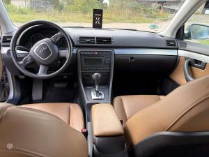 Grey Audi A4 2007 in Utena, with an engine capacity of 1.99 L and mileage of 285 thousand km for 2799 €, photo 14 on AUTOMOTO.COM.LV