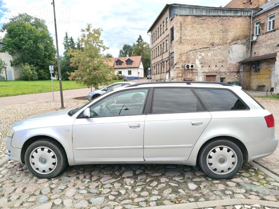 Grey Audi A4 2007 in Kuldiga, with an engine capacity of 2.00 L and mileage of 355 thousand km for 1600 €, photo 6 on AUTOMOTO.COM.LV