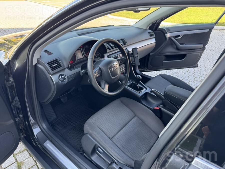 Grey Audi A4 2007 in Rezekne, with an engine capacity of 2.00 L and mileage of 422 thousand km for 2700 €, photo 8 on AUTOMOTO.COM.LV