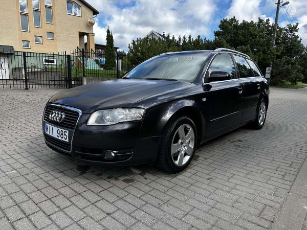 Grey Audi A4 2007 in Vilnius, with an engine capacity of 1.99 L and mileage of 270 thousand km for 3000 €, photo 1 on AUTOMOTO.COM.LV