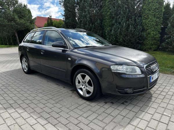 Grey Audi A4 2007 in Vilnius, with an engine capacity of 1.99 L and mileage of 270 thousand km for 3000 €, photo 4 on AUTOMOTO.COM.LV
