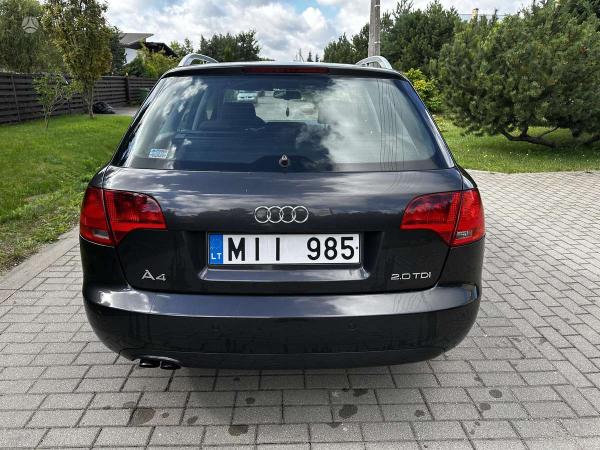 Grey Audi A4 2007 in Vilnius, with an engine capacity of 1.99 L and mileage of 270 thousand km for 3000 €, photo 7 on AUTOMOTO.COM.LV