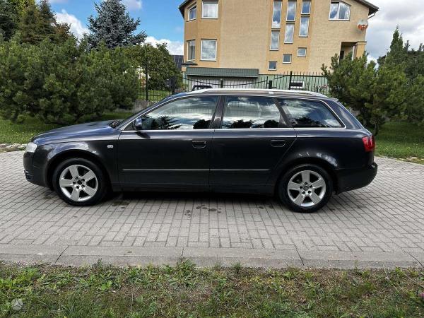 Grey Audi A4 2007 in Vilnius, with an engine capacity of 1.99 L and mileage of 270 thousand km for 3000 €, photo 9 on AUTOMOTO.COM.LV