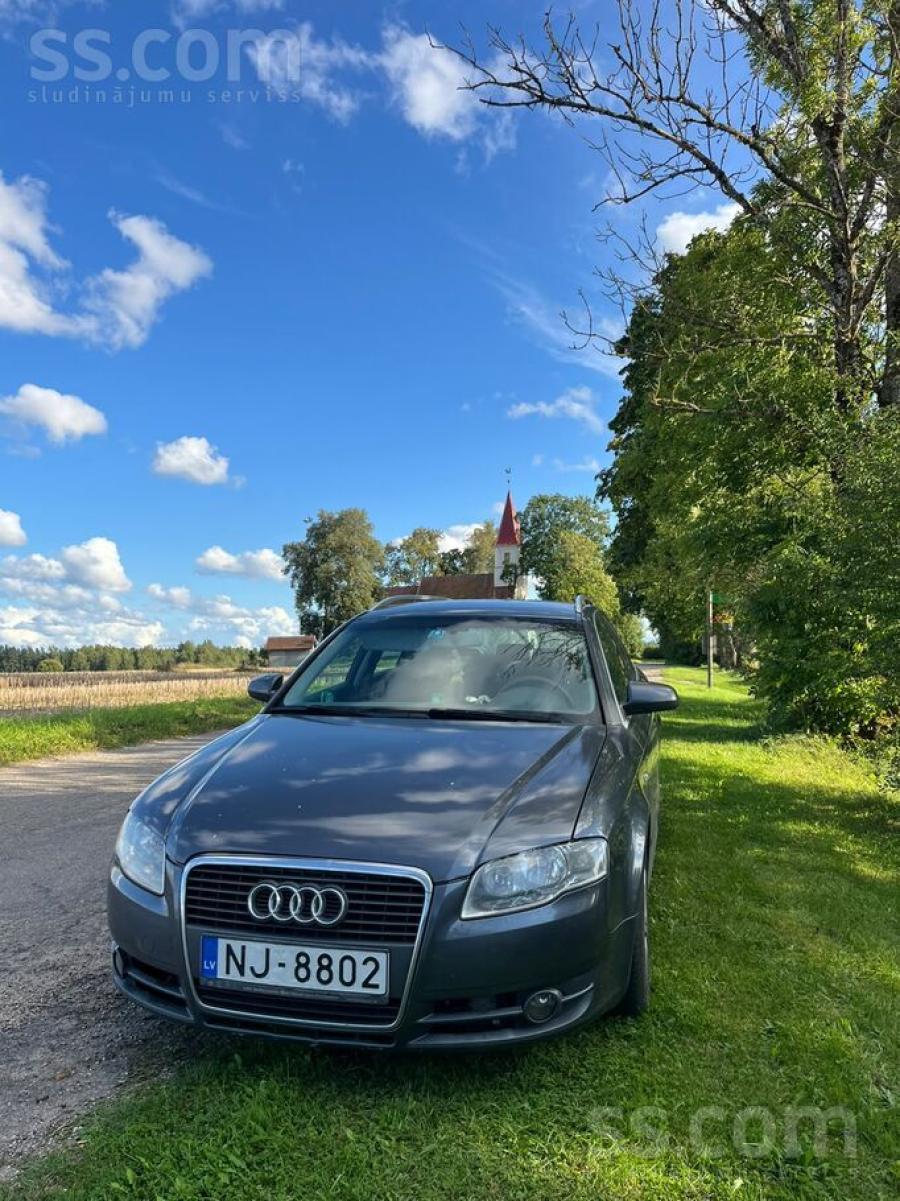 Grey Audi A4 2007 in Valmiera, with an engine capacity of 2.70 L and mileage of 321 thousand km for 2400 €, photo 1 on AUTOMOTO.COM.LV