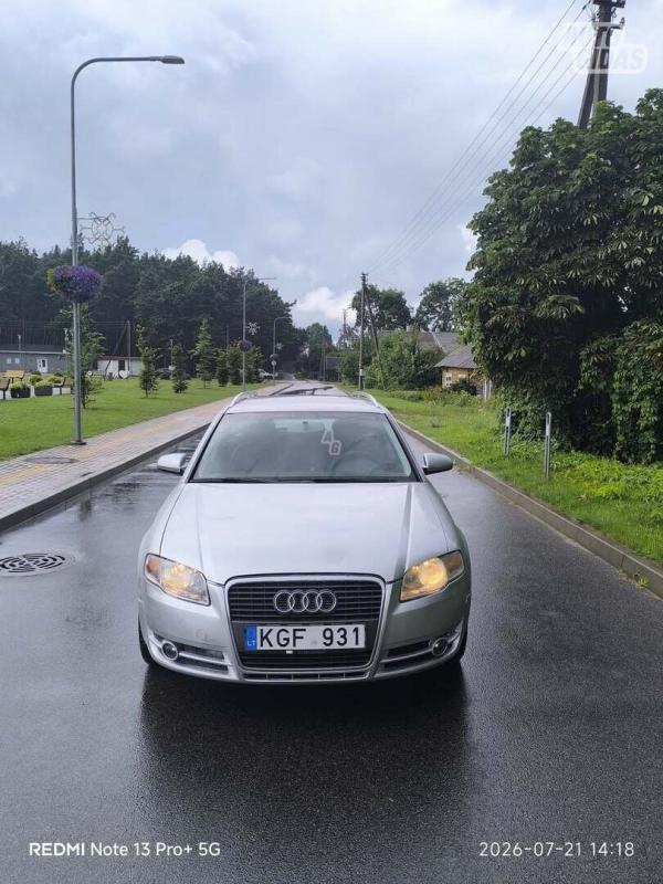 Grey Audi A4 2007 in Vilnius, with an engine capacity of 2.00 L and mileage of 248 thousand km for 1000 €, photo 3 on AUTOMOTO.COM.LV