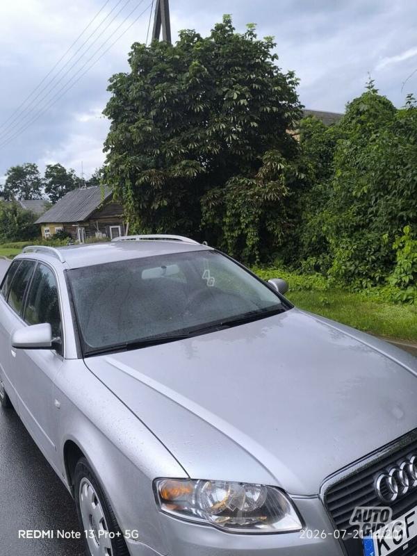 Grey Audi A4 2007 in Vilnius, with an engine capacity of 2.00 L and mileage of 248 thousand km for 1000 €, photo 4 on AUTOMOTO.COM.LV