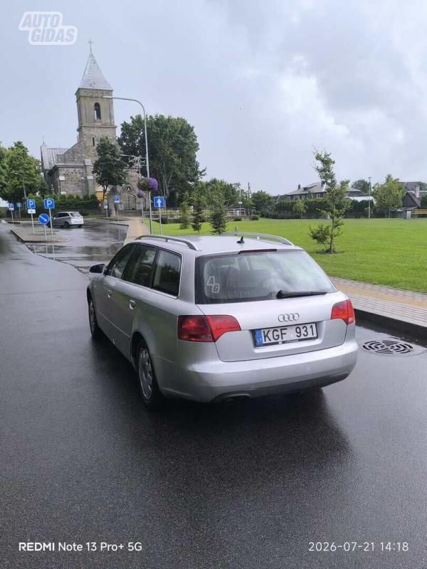 Grey Audi A4 2007 in Vilnius, with an engine capacity of 2.00 L and mileage of 248 thousand km for 1000 €, photo 6 on AUTOMOTO.COM.LV