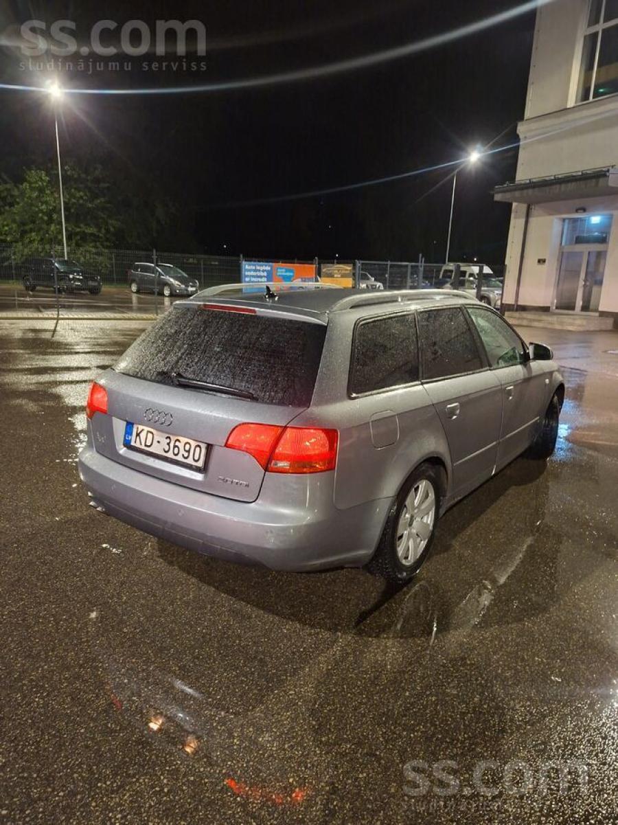 Pelēks Audi A4 2007 Rēzekne, ar dzinēja tilpumu 2.00 L un nobraukumu 0 tūkst. km par 2700 €, foto 5 vietnē AUTOMOTO.COM.LV