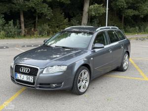 Pelēks Audi A4 2007 Klaipėda, ar dzinēja tilpumu 2.00 L un nobraukumu 335 tūkst. km par 2500 €, foto  vietnē AUTOMOTO.COM.LV