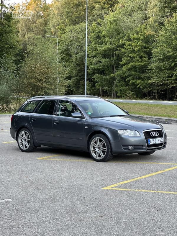 Grey Audi A4 2007 in Klaipeda, with an engine capacity of 2.00 L and mileage of 335 thousand km for 2500 €, photo 4 on AUTOMOTO.COM.LV