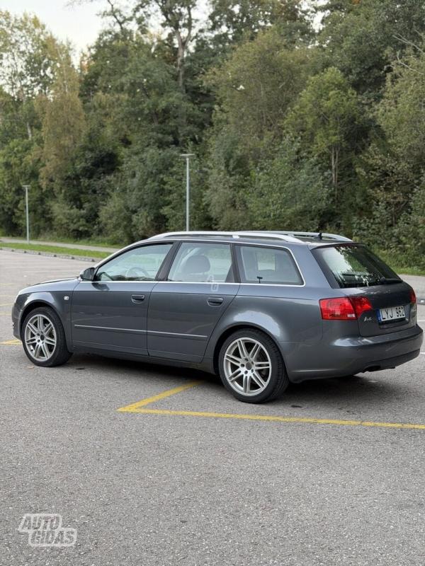 Grey Audi A4 2007 in Klaipeda, with an engine capacity of 2.00 L and mileage of 335 thousand km for 2500 €, photo 8 on AUTOMOTO.COM.LV