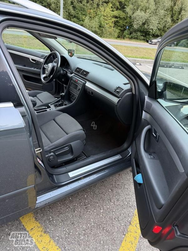 Grey Audi A4 2007 in Klaipeda, with an engine capacity of 2.00 L and mileage of 335 thousand km for 2500 €, photo 11 on AUTOMOTO.COM.LV