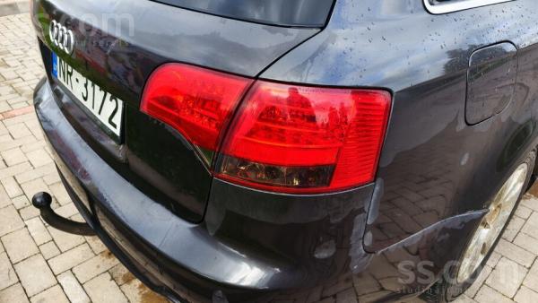 Pelēks Audi A4 2007 Rēzekne, ar dzinēja tilpumu 2.00 L un nobraukumu 406 tūkst. km par 2350 €, foto 5 vietnē AUTOMOTO.COM.LV