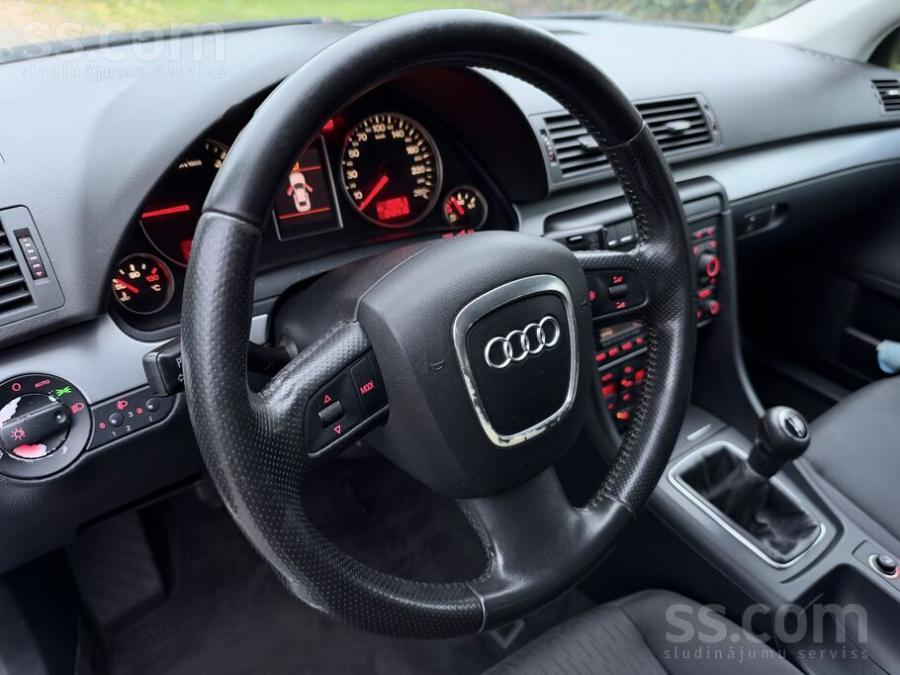 Pelēks Audi A4 2007 Dobele, ar dzinēja tilpumu 1.90 L un nobraukumu 332 tūkst. km par 2600 €, foto 8 vietnē AUTOMOTO.COM.LV