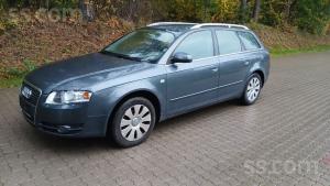 Audi A4 2007 Ogre vietnē Pelēks Audi A4 2007 Ogre, ar dzinēja tilpumu 1.90 L un nobraukumu 286 tūkst. km par 2850 €, foto 1 vietnē AUTOMOTO.COM.LV