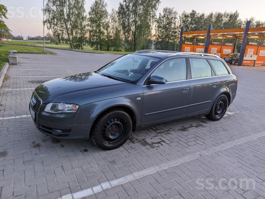 Grey Audi A4 2007 in Jelgava, with an engine capacity of 2.00 L and mileage of 370 thousand km for 1500 €, photo 3 on AUTOMOTO.COM.LV