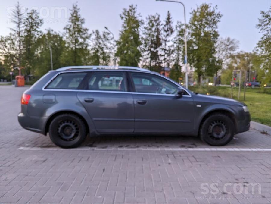 Grey Audi A4 2007 in Jelgava, with an engine capacity of 2.00 L and mileage of 370 thousand km for 1500 €, photo 7 on AUTOMOTO.COM.LV