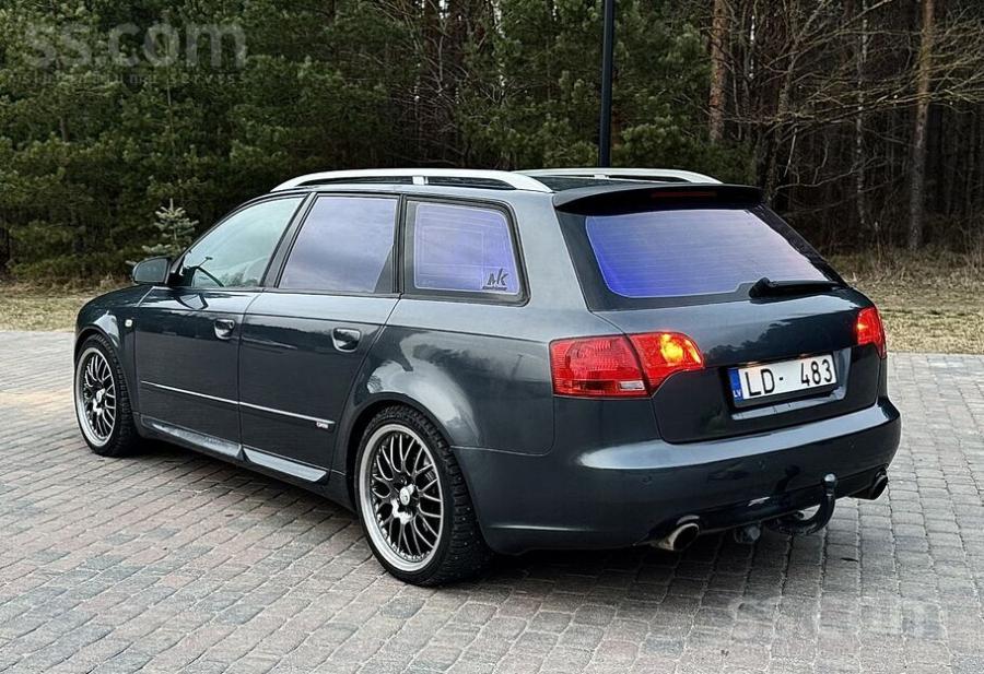 Pelēks Audi A4 2007 Rīga, ar dzinēja tilpumu 2.70 L un nobraukumu 337 tūkst. km par 3700 €, foto 3 vietnē AUTOMOTO.COM.LV