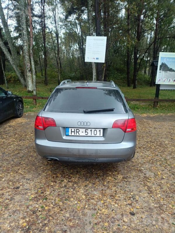Audi A4 2007 Liepāja vietnē Pelēks Audi A4 2007 Liepāja, ar dzinēja tilpumu 2.00 L un nobraukumu 325 tūkst. km par 2800 €, foto 4 vietnē AUTOMOTO.COM.LV