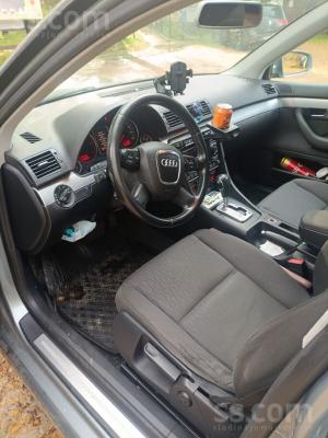 Grey Audi A4 2007 in Liepaja, with an engine capacity of 2.00 L and mileage of 325 thousand km for 2800 €, photo 8 on AUTOMOTO.COM.LV