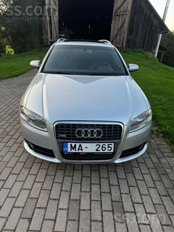 Grey Audi A4 2007 in Cesis, with an engine capacity of 3.00 L and mileage of 397 thousand km for 4100 €, photo 1 on AUTOMOTO.COM.LV