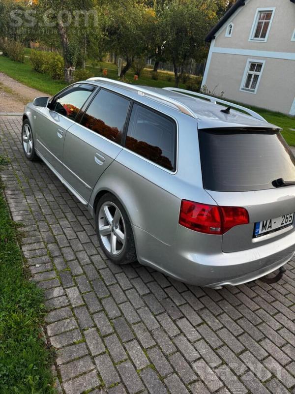 Grey Audi A4 2007 in Cesis, with an engine capacity of 3.00 L and mileage of 397 thousand km for 4100 €, photo 5 on AUTOMOTO.COM.LV