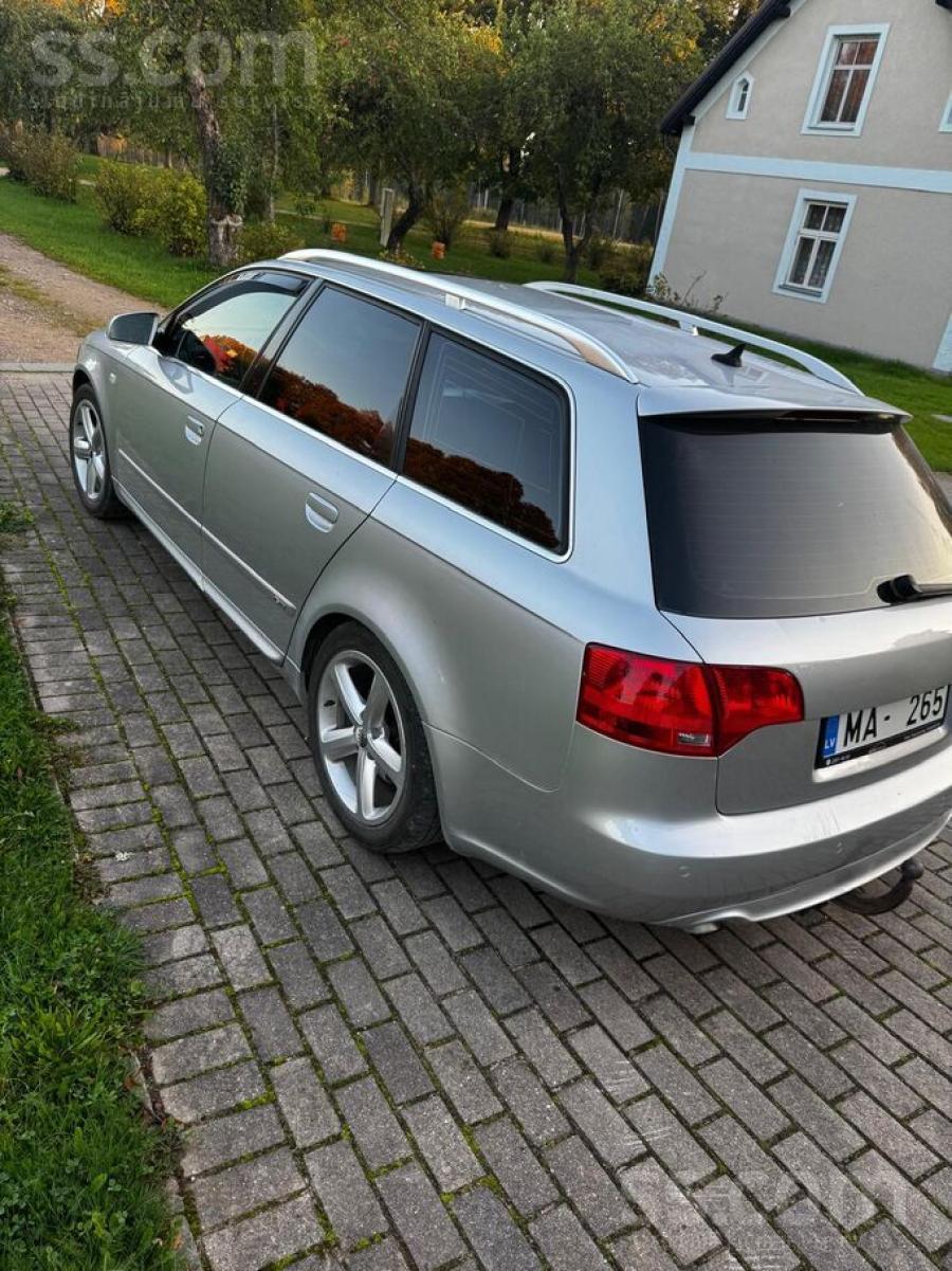 Grey Audi A4 2007 in Cesis, with an engine capacity of 3.00 L and mileage of 397 thousand km for 4100 €, photo 5 on AUTOMOTO.COM.LV
