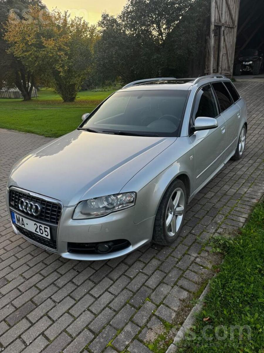 Grey Audi A4 2007 in Cesis, with an engine capacity of 3.00 L and mileage of 397 thousand km for 4100 €, photo 6 on AUTOMOTO.COM.LV