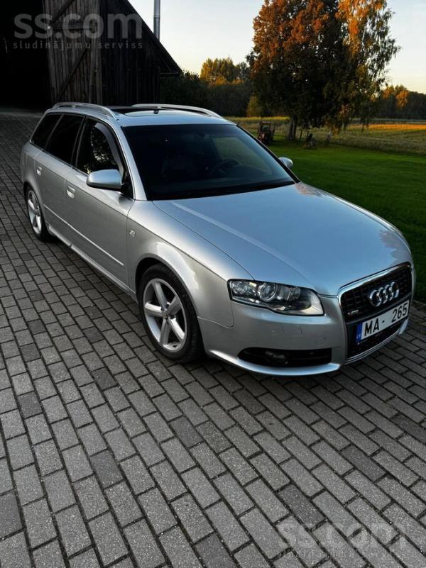 Grey Audi A4 2007 in Cesis, with an engine capacity of 3.00 L and mileage of 397 thousand km for 4100 €, photo 7 on AUTOMOTO.COM.LV