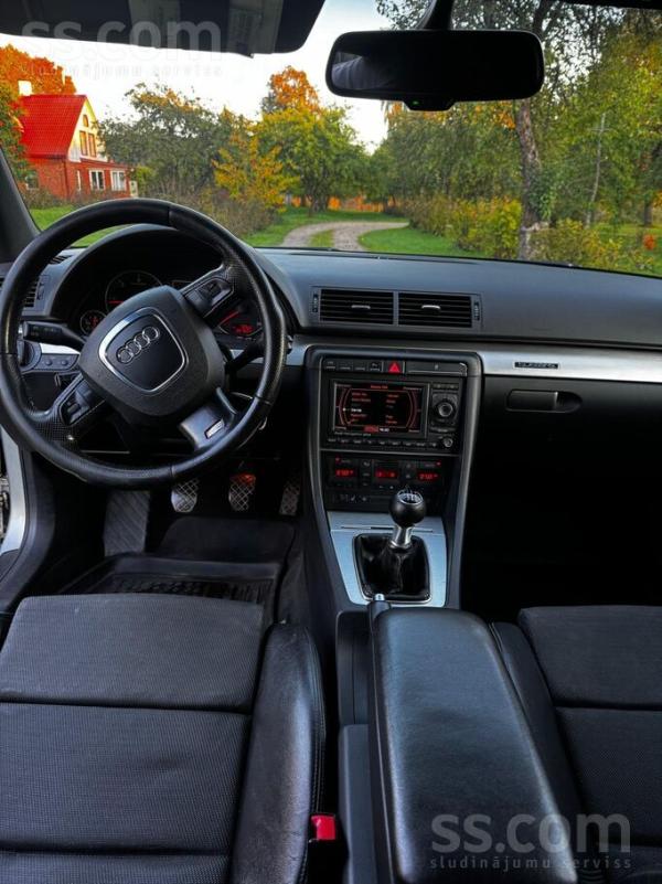 Grey Audi A4 2007 in Cesis, with an engine capacity of 3.00 L and mileage of 397 thousand km for 4100 €, photo 9 on AUTOMOTO.COM.LV