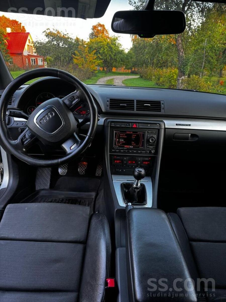 Grey Audi A4 2007 in Cesis, with an engine capacity of 3.00 L and mileage of 397 thousand km for 4100 €, photo 9 on AUTOMOTO.COM.LV