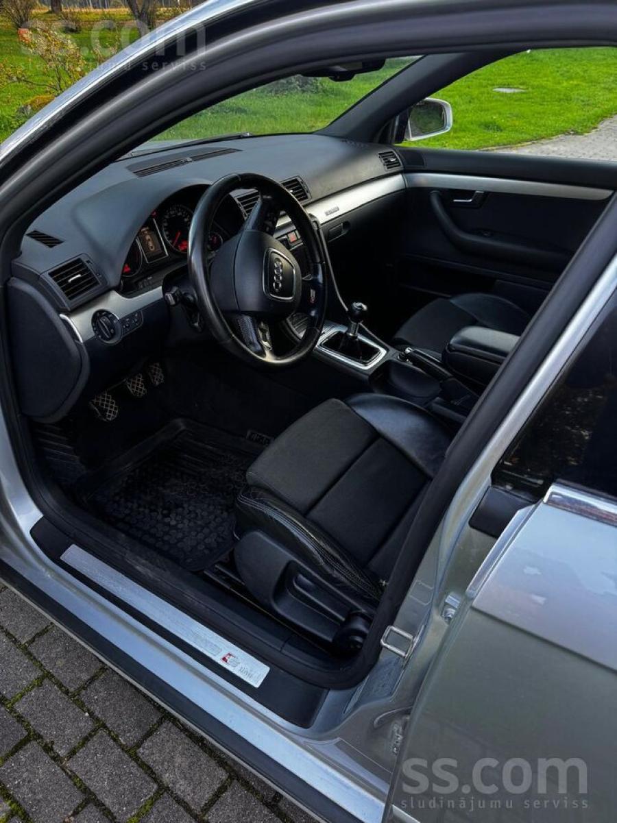 Grey Audi A4 2007 in Cesis, with an engine capacity of 3.00 L and mileage of 397 thousand km for 4100 €, photo 10 on AUTOMOTO.COM.LV
