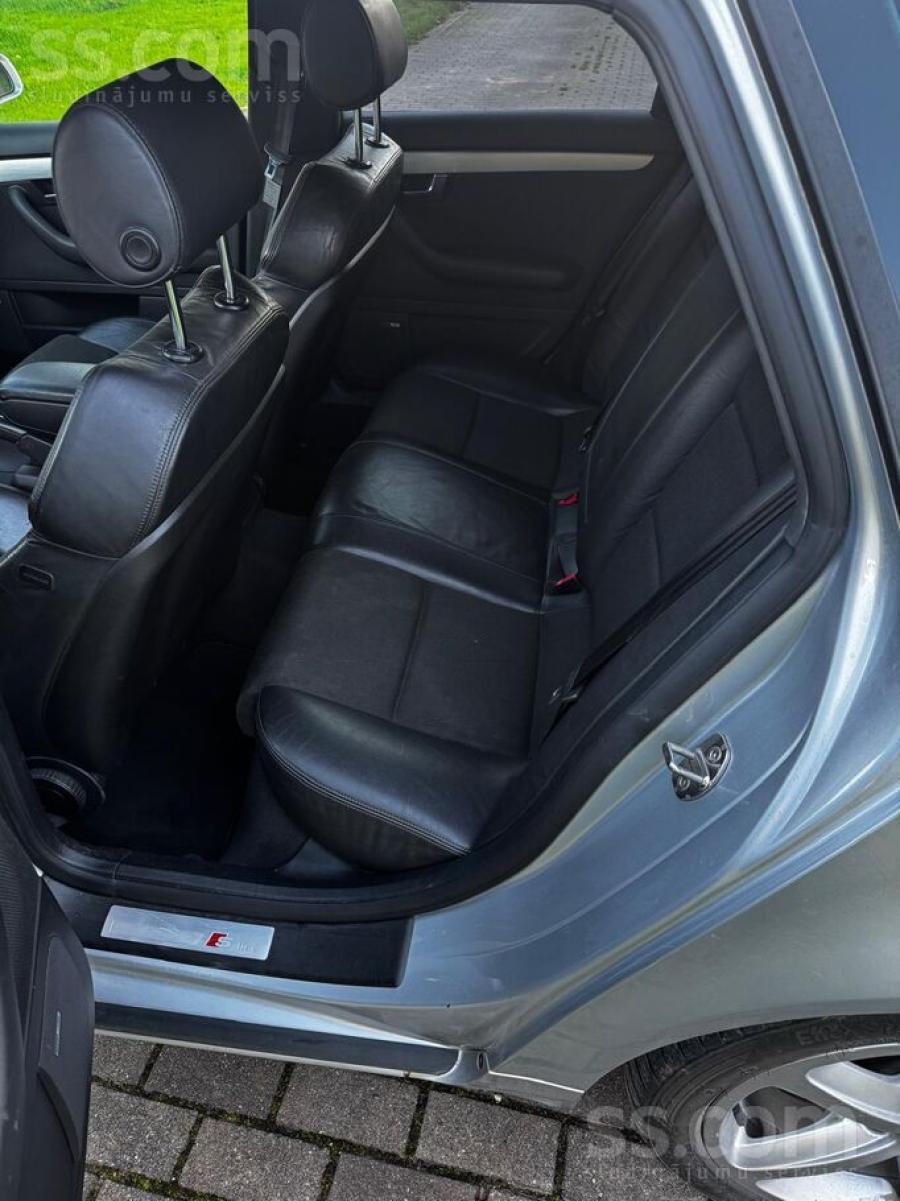 Grey Audi A4 2007 in Cesis, with an engine capacity of 3.00 L and mileage of 397 thousand km for 4100 €, photo 11 on AUTOMOTO.COM.LV