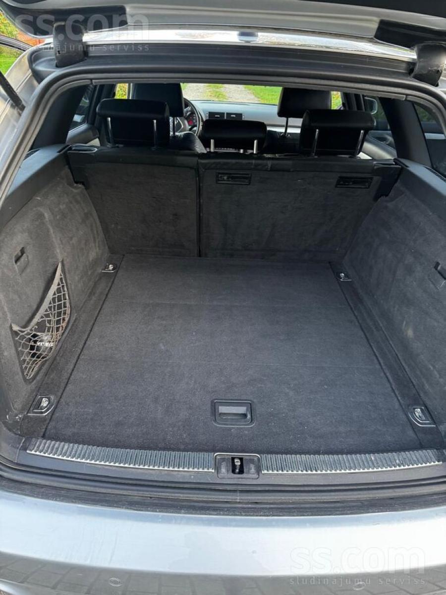 Grey Audi A4 2007 in Cesis, with an engine capacity of 3.00 L and mileage of 397 thousand km for 4100 €, photo 15 on AUTOMOTO.COM.LV